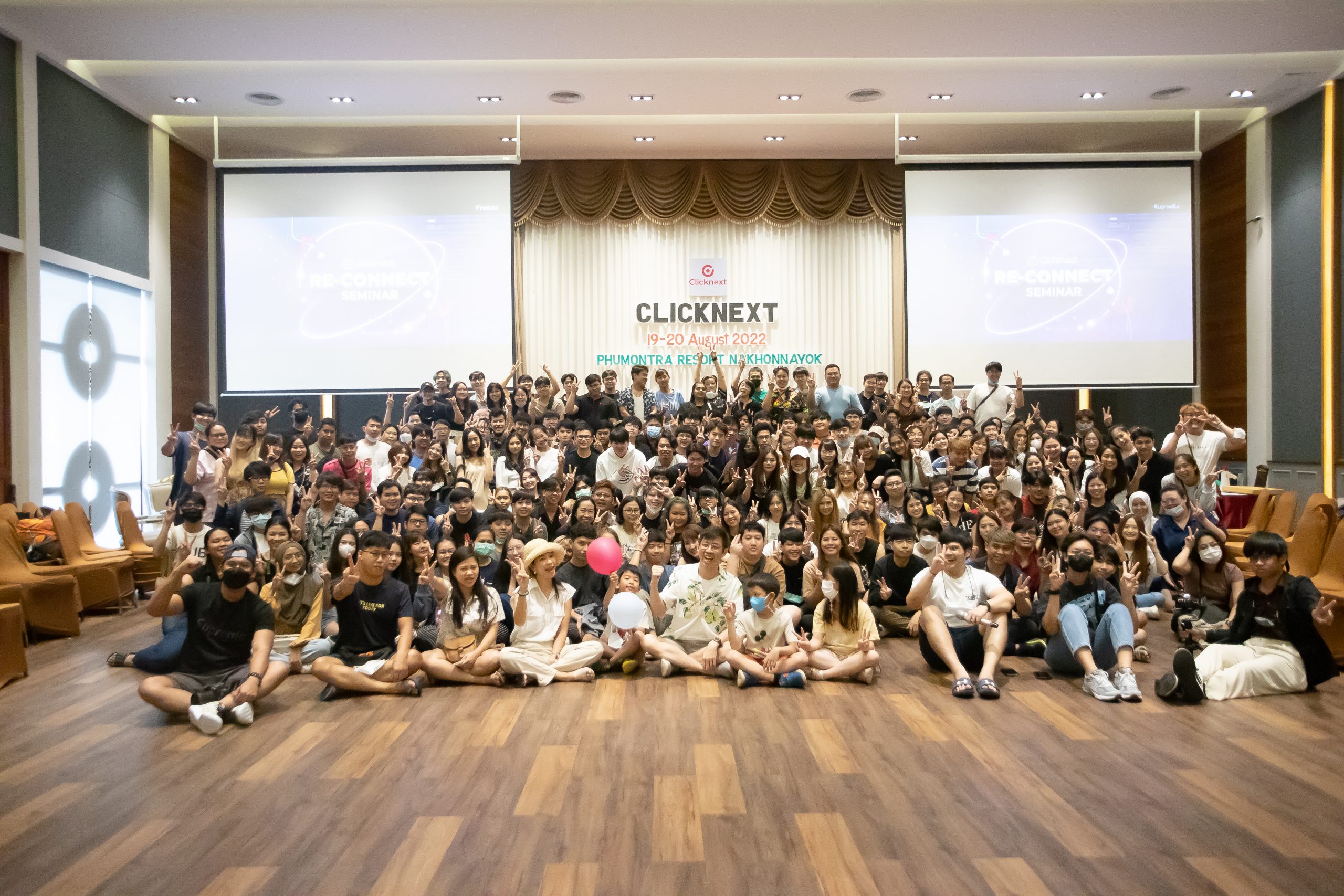 งานสัมมนา Clicknext RE-Connect Outing 2022 - Clicknext Community