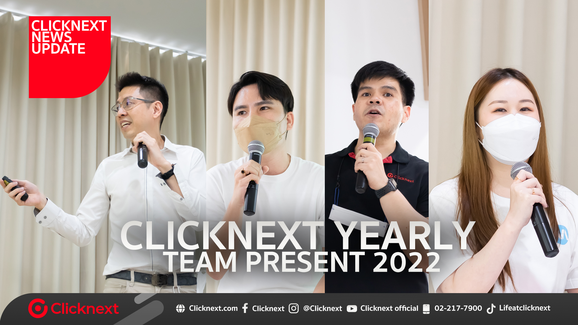 Clicknext Yearly Team Present 2022 - Clicknext Community